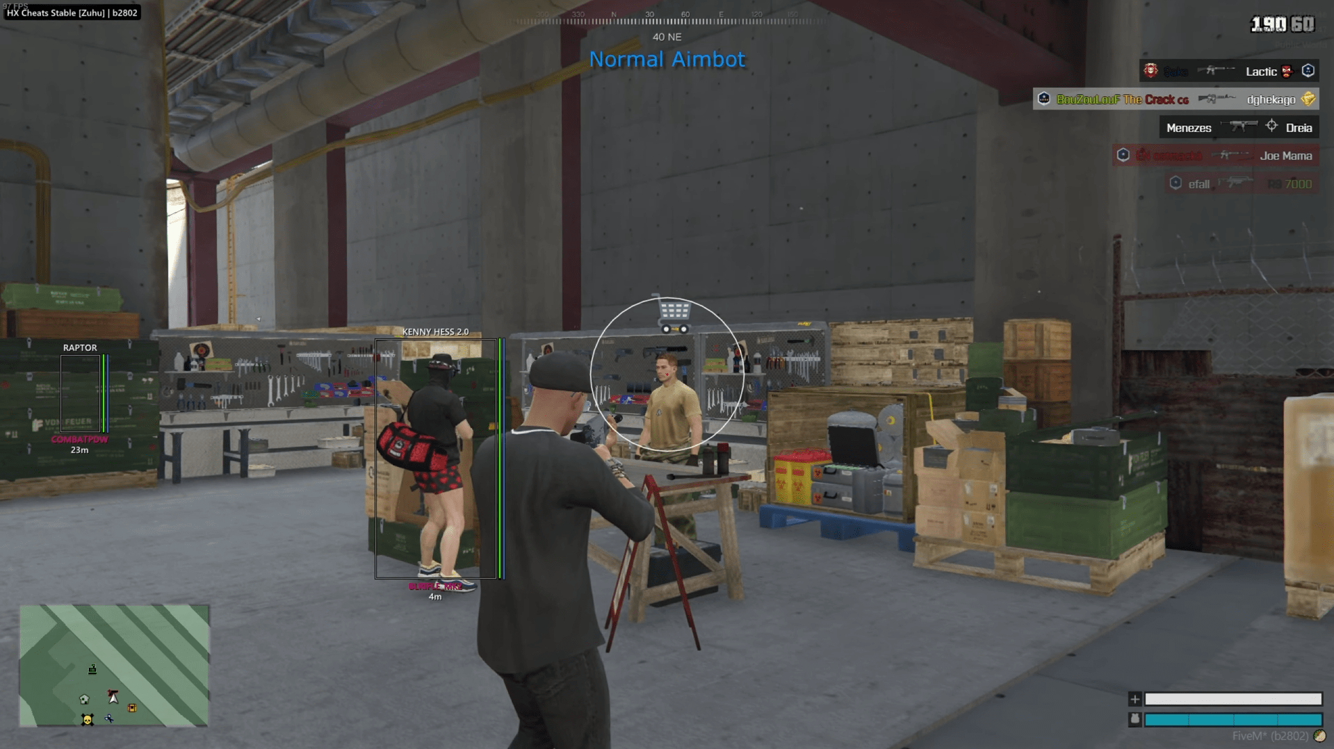 HX Cheats FiveM – Best Mod Menu with Aimbot & ESP and More