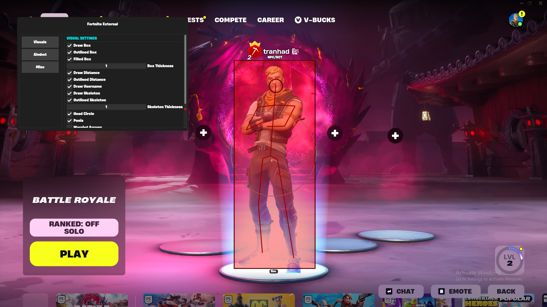 Fortnite External Cheat | Best Aimbot & ESP Hack (Undetected)